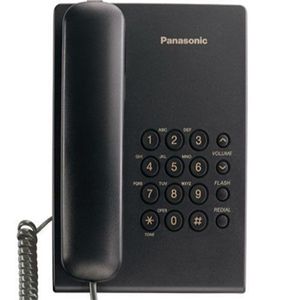 Panasonic Téléphone Fixe Avec Fil - KX-TS500MX - Noir | OPENMOISE